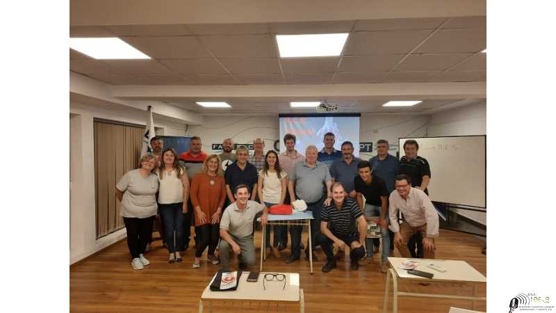 Locales/Magistral charla de primeros auxilios y RCP se brindó en la ...