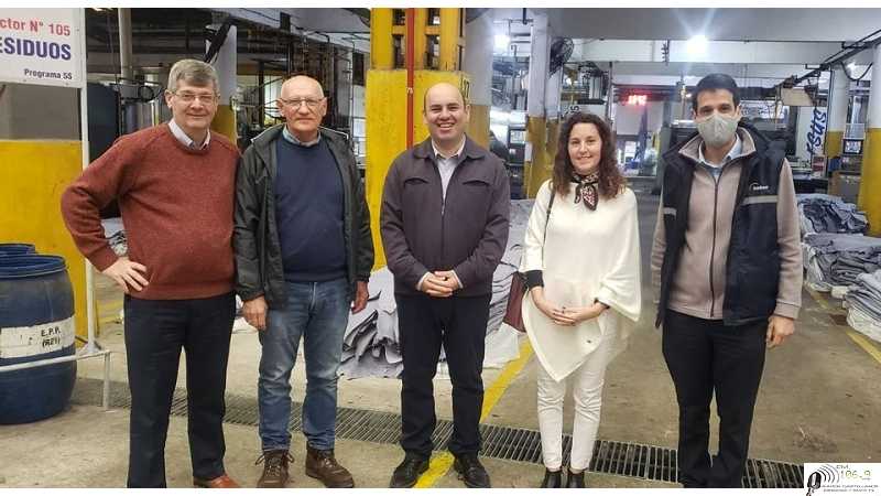 Locales/Rodrigo Muller fue recibido por autoridades de SADESA queremos ...